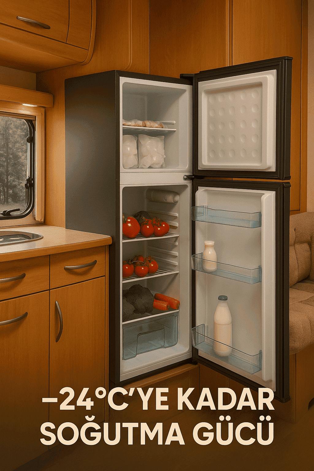 138 Litre Antrasit Buzdolabı | Cool Life CM 138 Buzdolabı